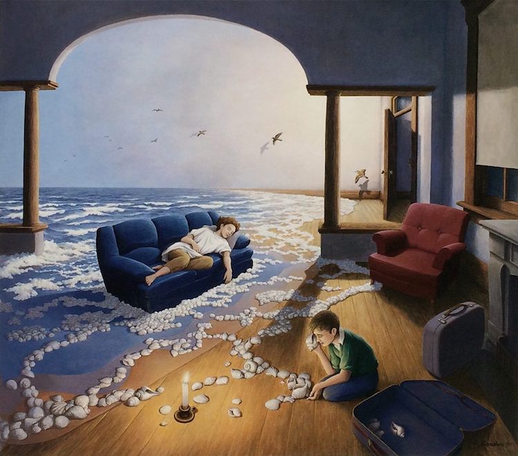 Surreal Optical Illusion Art Imagines The World With Magical Realism Surreal Optical Illusion Art Imagines The World With Magical Realism