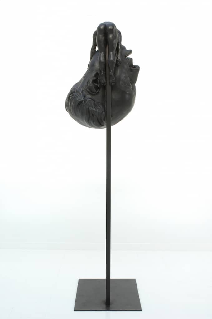 Thomas Lerooy's Exaggerated Head Sculptures in Bronze