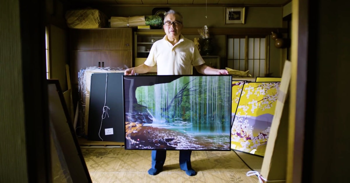 77-Year-Old Man “Paints” Japanese Landscapes on Excel Spreadsheets