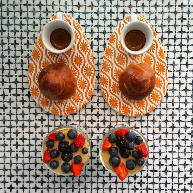 Loving Boyfriend Prepares Symmetrical Breakfasts for Himself and His ...