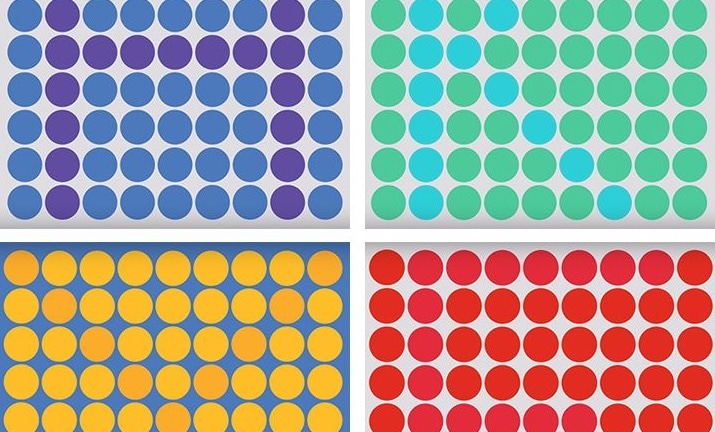 Challenging Color Test Hides Letters in Plain Sight