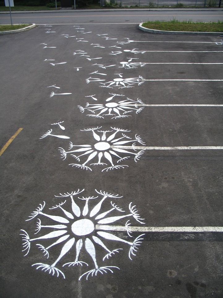 Artist Playfully Transforms Street Markings Into Works of Art | My ...