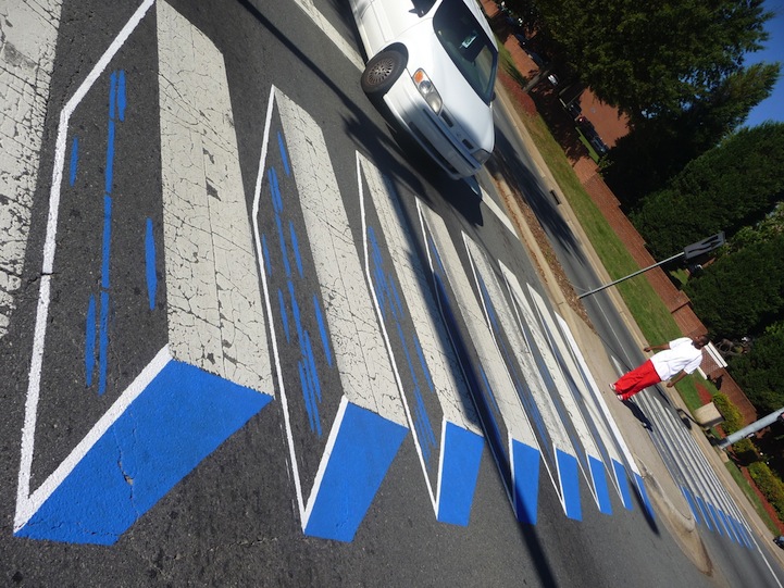 Artist Playfully Transforms Street Markings Into Works of Art | My ...