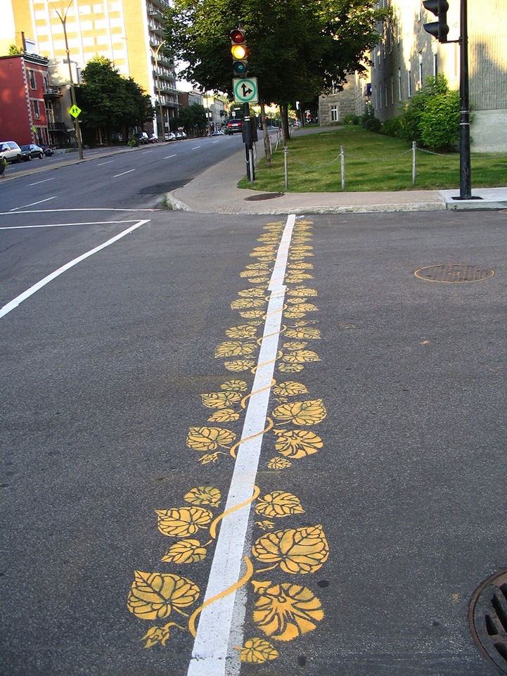 Artist Playfully Transforms Street Markings Into Works of Art | My ...