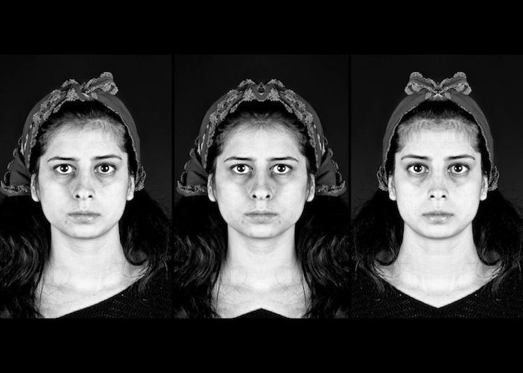 Asymmetrical Faces Revealed Through Mirrored Composites | My Modern Met