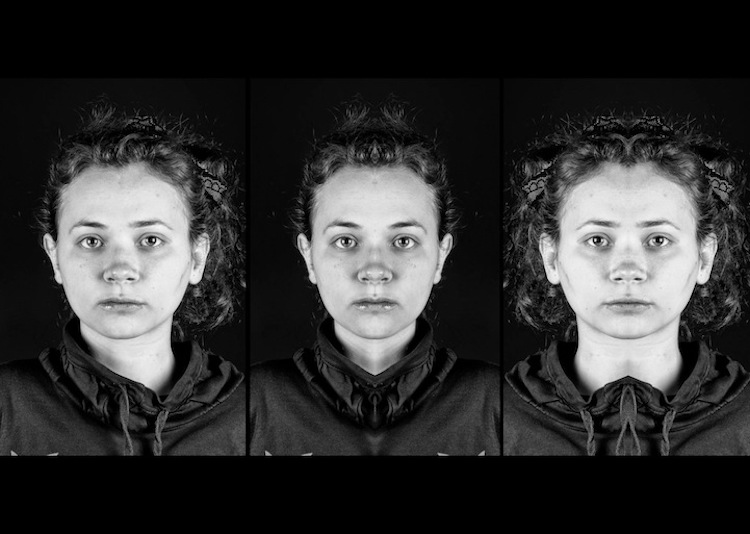 Asymmetrical Faces Revealed Through Mirrored Composites | My Modern Met