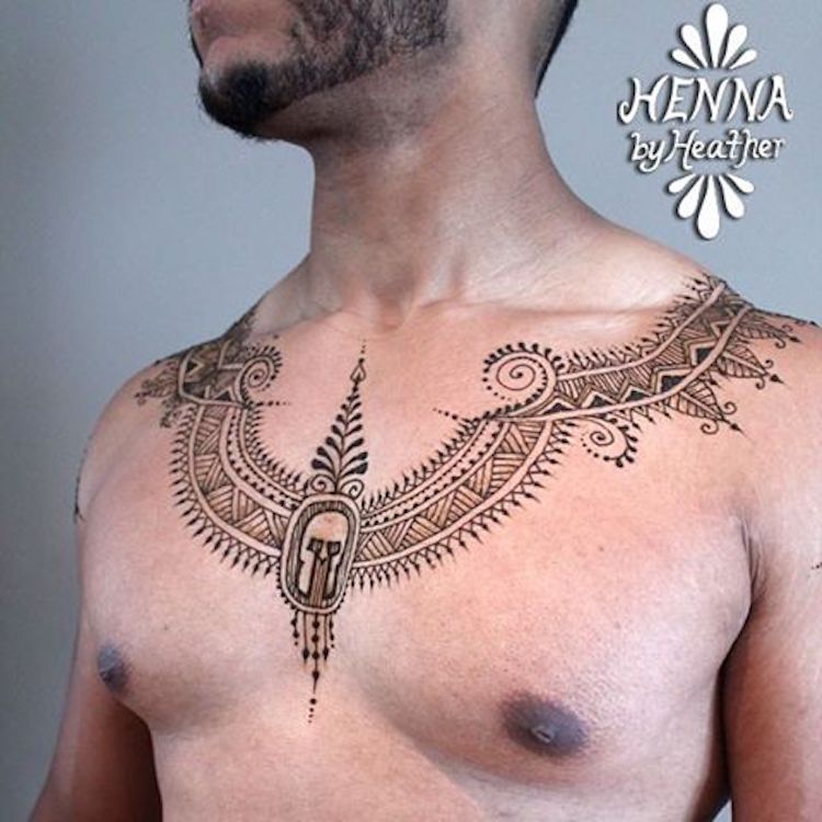 “Menna” Trend Has Men Wearing Beautifully Complex Henna Designs All ...