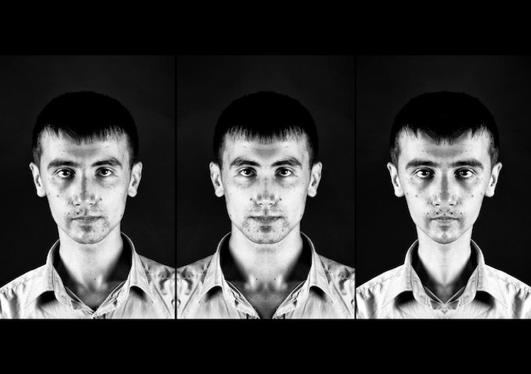 Asymmetrical Faces Revealed Through Mirrored Composites | My Modern Met