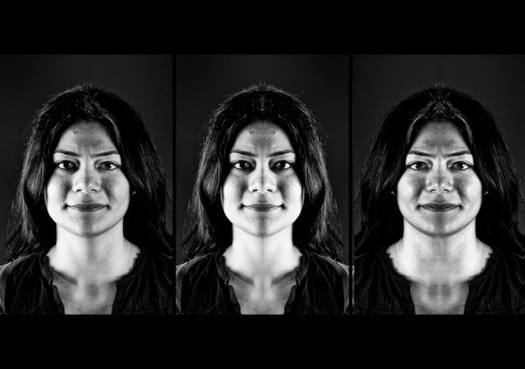 Asymmetrical Faces Revealed Through Mirrored Composites | My Modern Met
