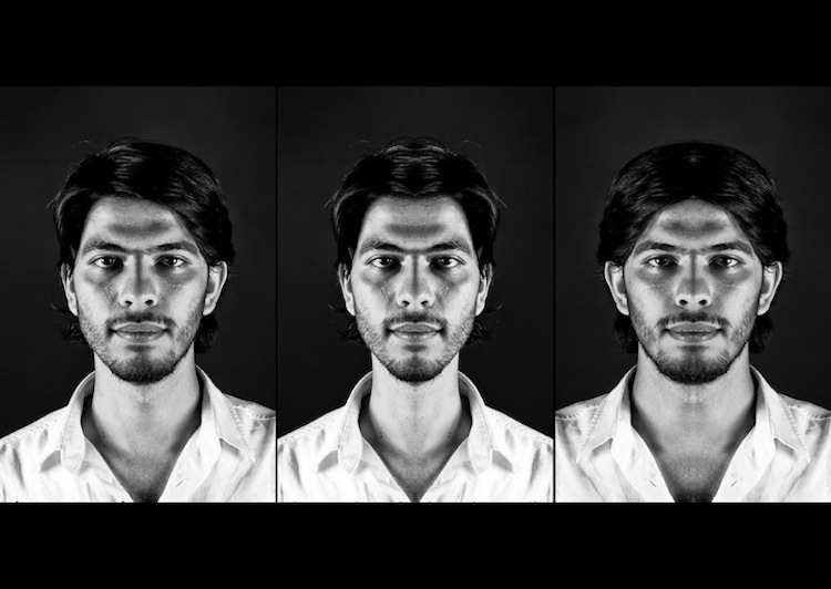 Asymmetrical Faces Revealed Through Mirrored Composites | My Modern Met