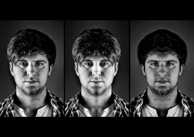 Asymmetrical Faces Revealed Through Mirrored Composites | My Modern Met