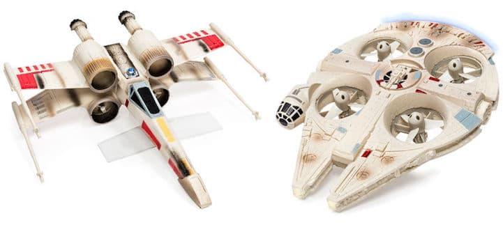 'Star Wars' Fans Can Fly Their Own Millennium Falcon and X-Wing Drones