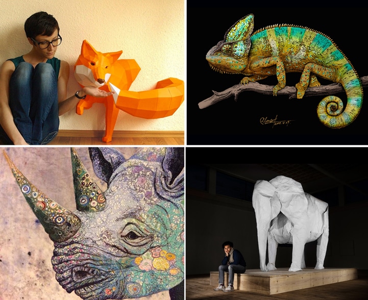 Top 20 Animal Artworks of the Year 2014
