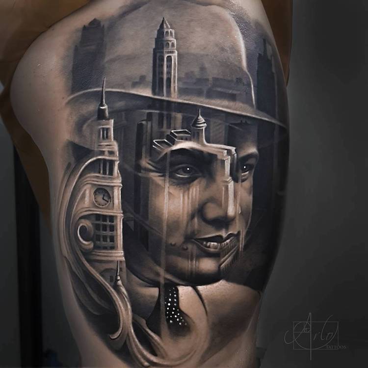 Artist Creates Surreal 3D Tattoos With Incredible Depth and Definition ...