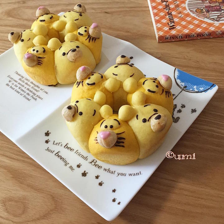 Japanese “Chigiri-Pan” Trend Creates 3D Character Bread Too Cute to Eat ...