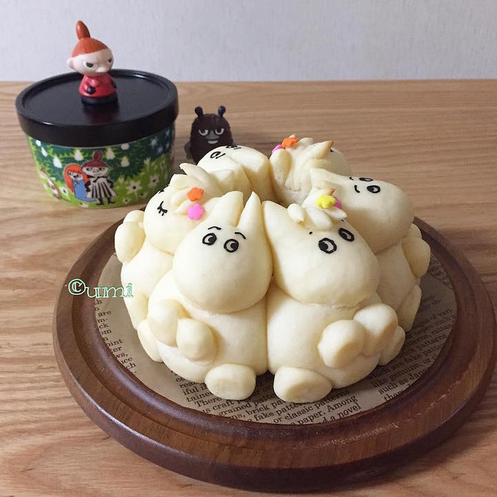 Japanese “Chigiri-Pan” Trend Creates 3D Character Bread Too Cute to Eat ...