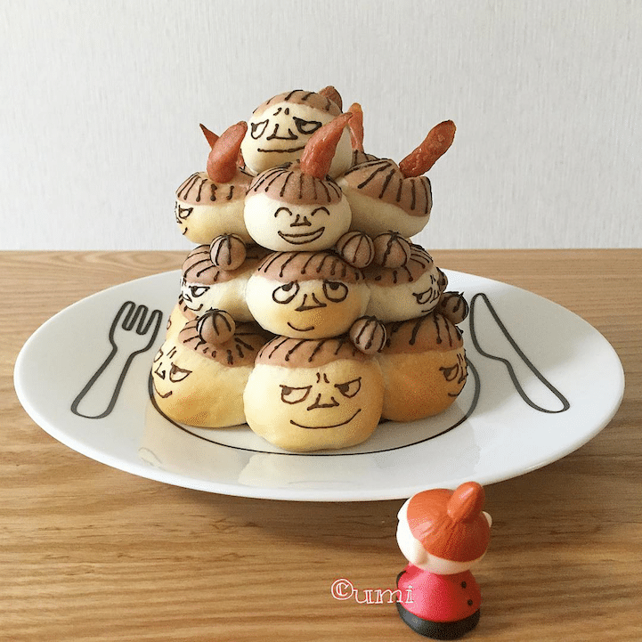 Japanese “Chigiri-Pan” Trend Creates 3D Character Bread Too Cute to Eat ...