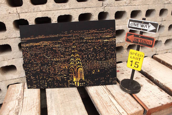 Cityscape Scratch Art is the Latest Hot Trend in South Korea | My ...