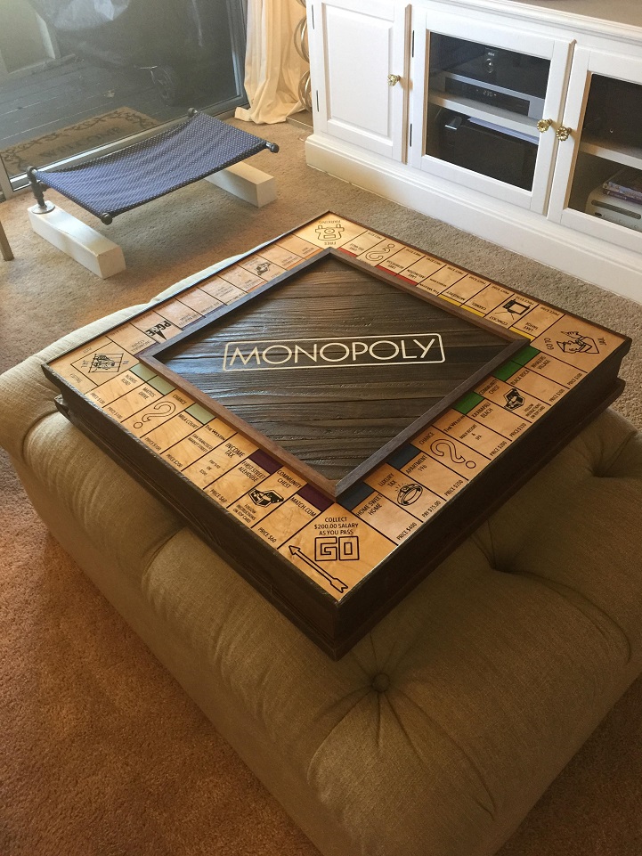 Man Builds Custom-Made Monopoly Board to Propose to His Girlfriend | My ...