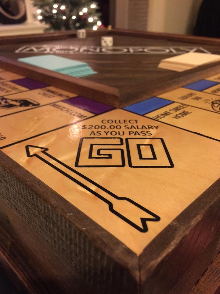 Man Builds Custom-Made Monopoly Board to Propose to His Girlfriend | My ...