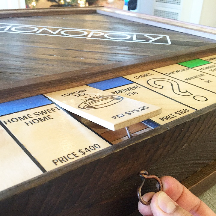 Man Builds Custom-Made Monopoly Board to Propose to His Girlfriend | My ...
