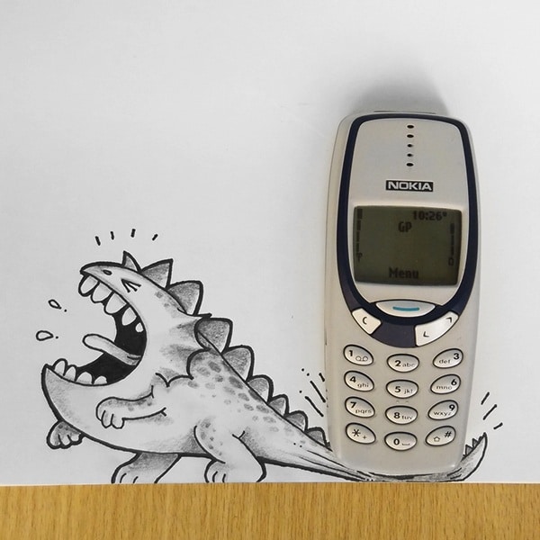 Artists’ Adorable Doodles Interact with Real Life Objects | My Modern Met