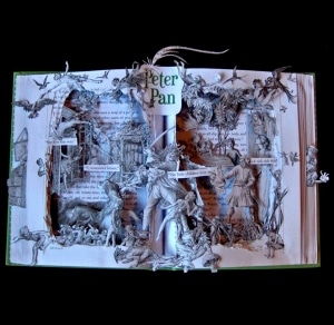 Amazing 3D Book Sculptures Bring Classic Stories to Life