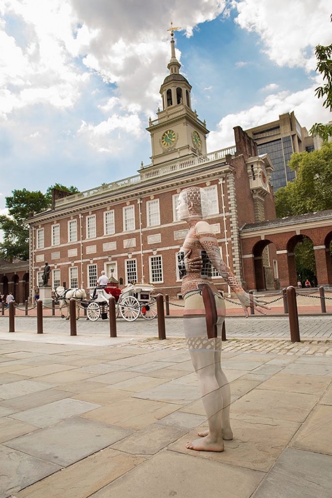 Incredible Body Painting by Trina Merry Blends Models Into Surroundings