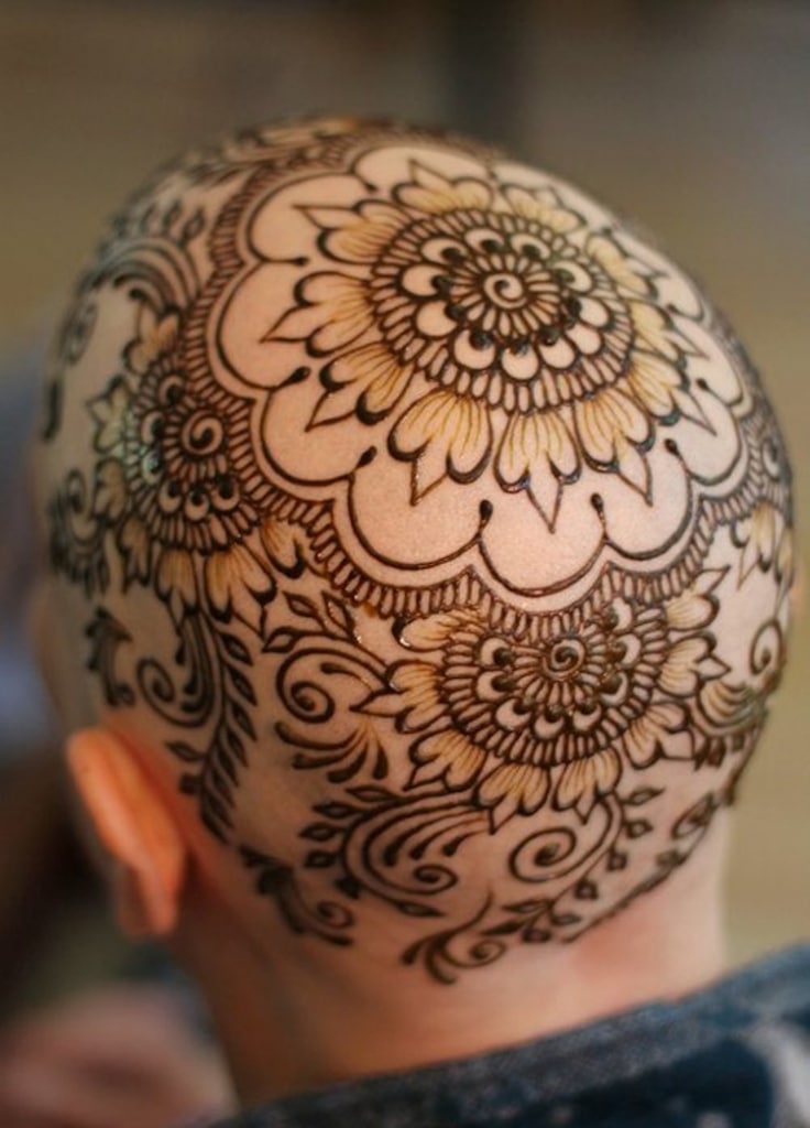 Artist Creates Beautiful Henna Crowns for Free for Cancer Patients | My ...
