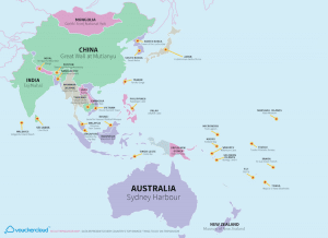 World Map Reveals the Top Tourist Attraction of Every Country | My ...