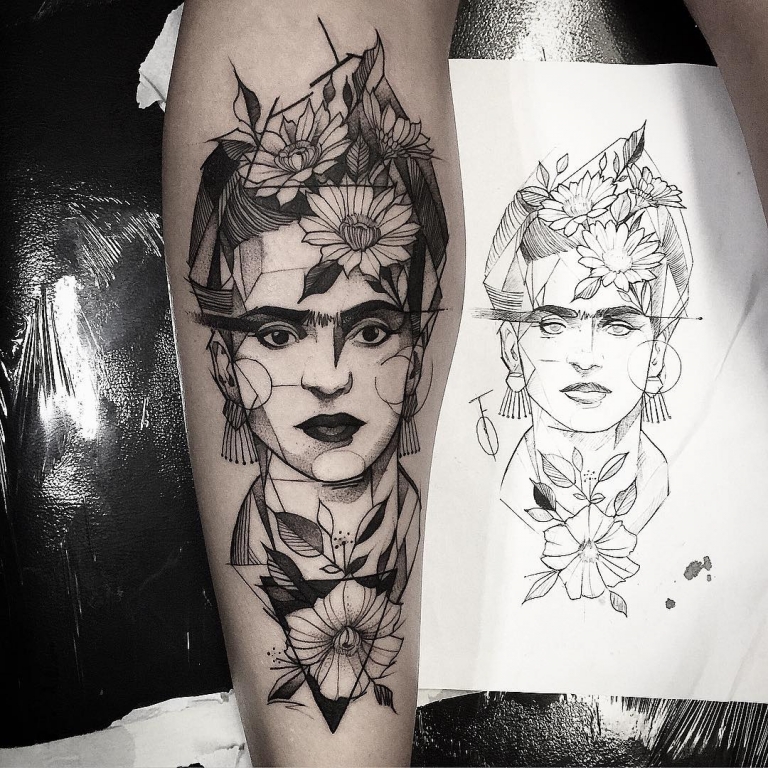 29 Museum-Worthy Tattoos Inspired by Art History | My Modern Met
