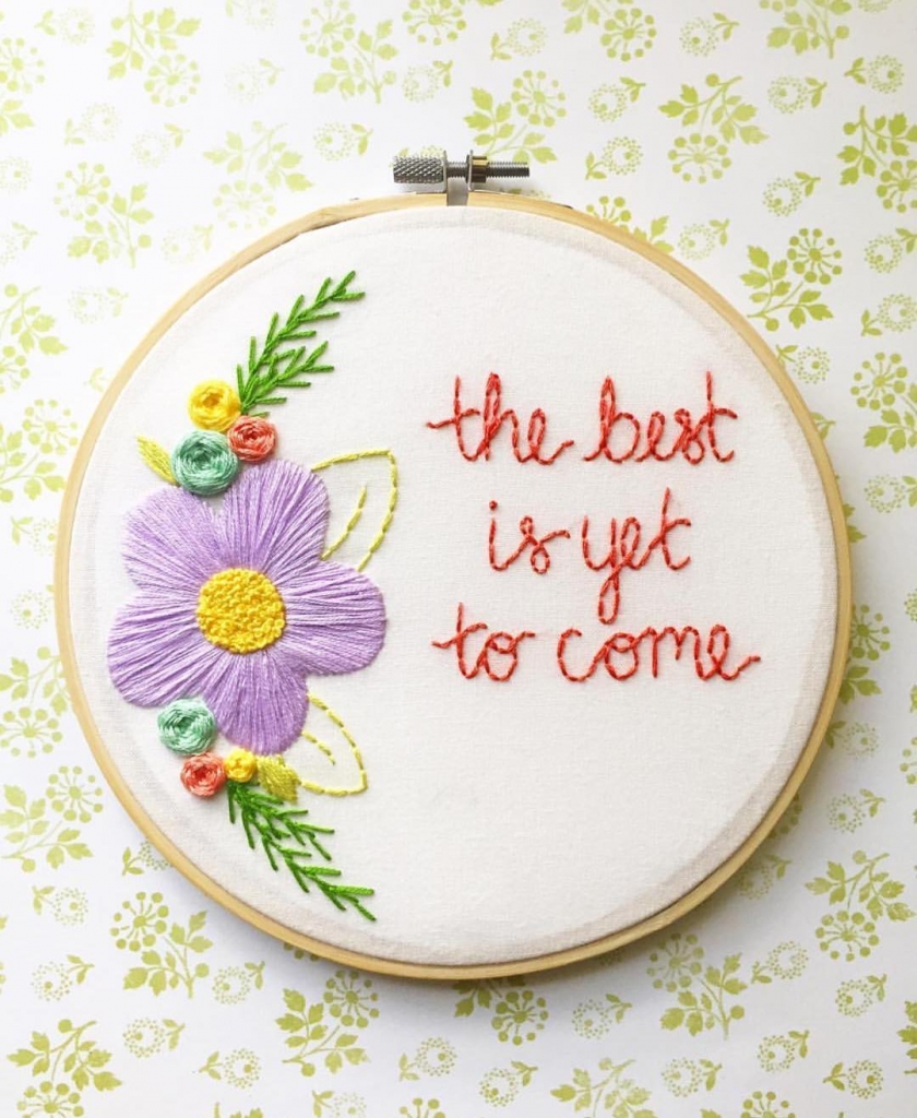 20 Nature-Inspired Embroidery to Melt Away the Winter Blues | My Modern Met