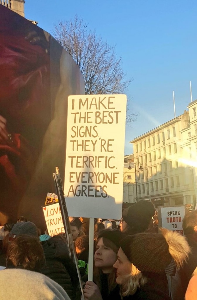31 of the Most Creative Protest Signs From the Global Women’s March ...