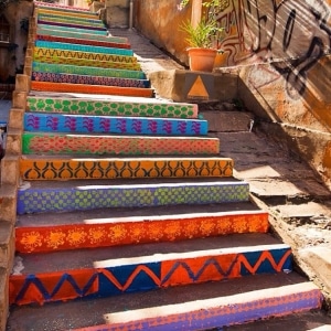 Stair Art Is a Stunningly Unexpected Canvas for Public Murals