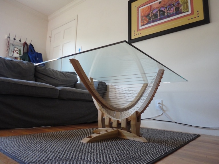 Tensegrity Furniture by Contemporary Furniture Designer Robby Cuthbert