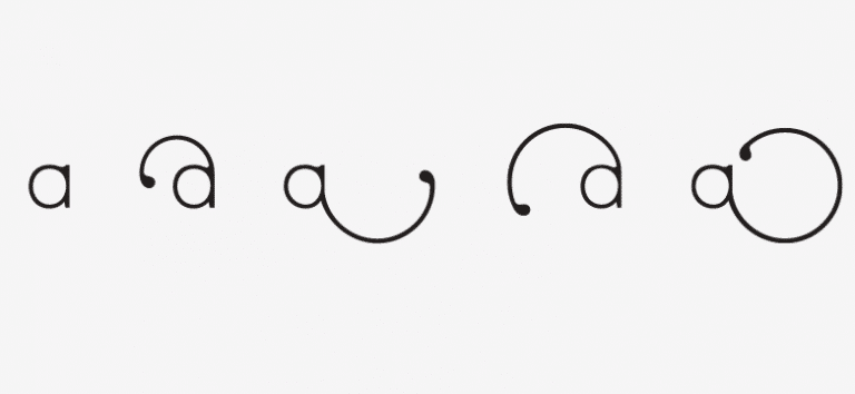 Futuracha Pro is a New Font That Changes Shape as You Type
