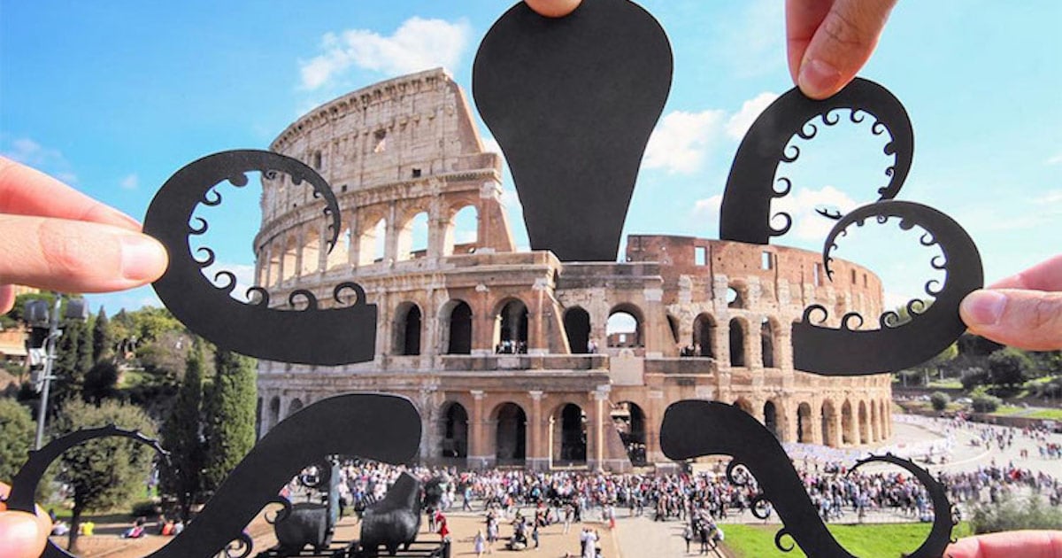 Paper Cut-Outs by Paperboy Cleverly Embellish Tourist Destinations