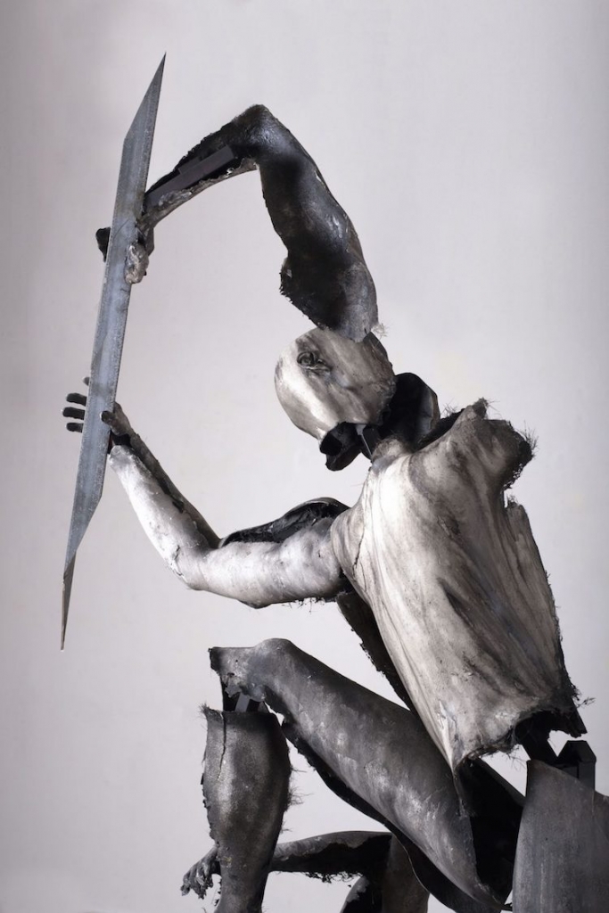 Striking Life-Sized Sculptures of Hollow Figures Contemplate Human ...