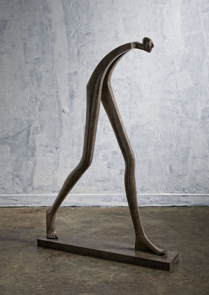 Surreal Bronze Sculptures of Fractured Figures Visualize Emotional ...