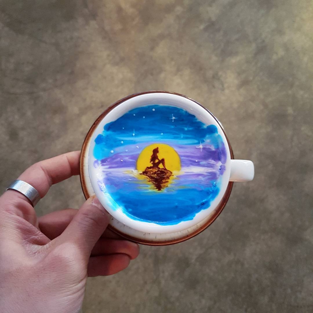 Korean Barista Turns Cups of Coffee into Amazing Works of Art | My ...