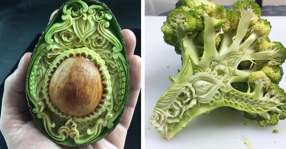 Artist Creates Amazing Food Carving That Looks Too Good to Eat