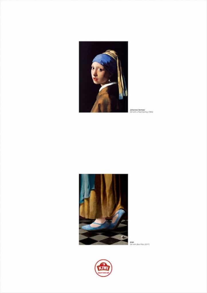 Cannes Lions Winning Campaign Adds Feet to Famous Portraits | My Modern Met