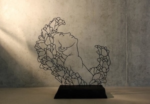 Wire Sculpture Inspired by Calder Puts Contemporary Spin on Wire Art