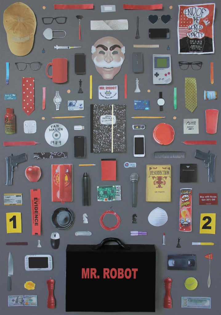 Every Iconic Object Featured in Famous TV Shows Are Arranged in These ...