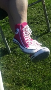 Knitted Sneakers Pattern Reimagines Converse Shoes into Cozy Slippers