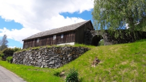 Cool Barn Design in Valldal, Norway Features Stone Ramp