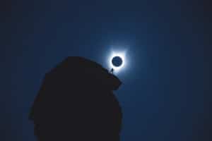 Climbing Photography Meets the Solar Eclipse for Unbelievable Photos