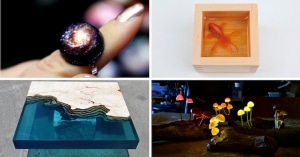 Resin Art That Captures the Dazzling Material's Versatility