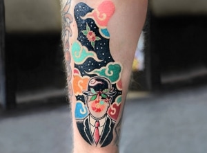 South Korean Tattoo Artist Gives Classic Fine Art an Oriental Twist
