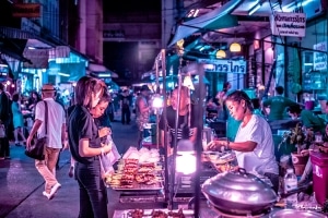 Neon Photography of Bangkok at Night by Xavier Portela